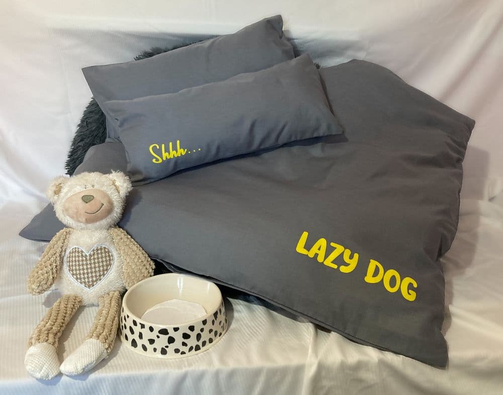 Arthur - Duvet Set / Blanket for Dogs Double 32x32 inches 81x81cm Lazy ...