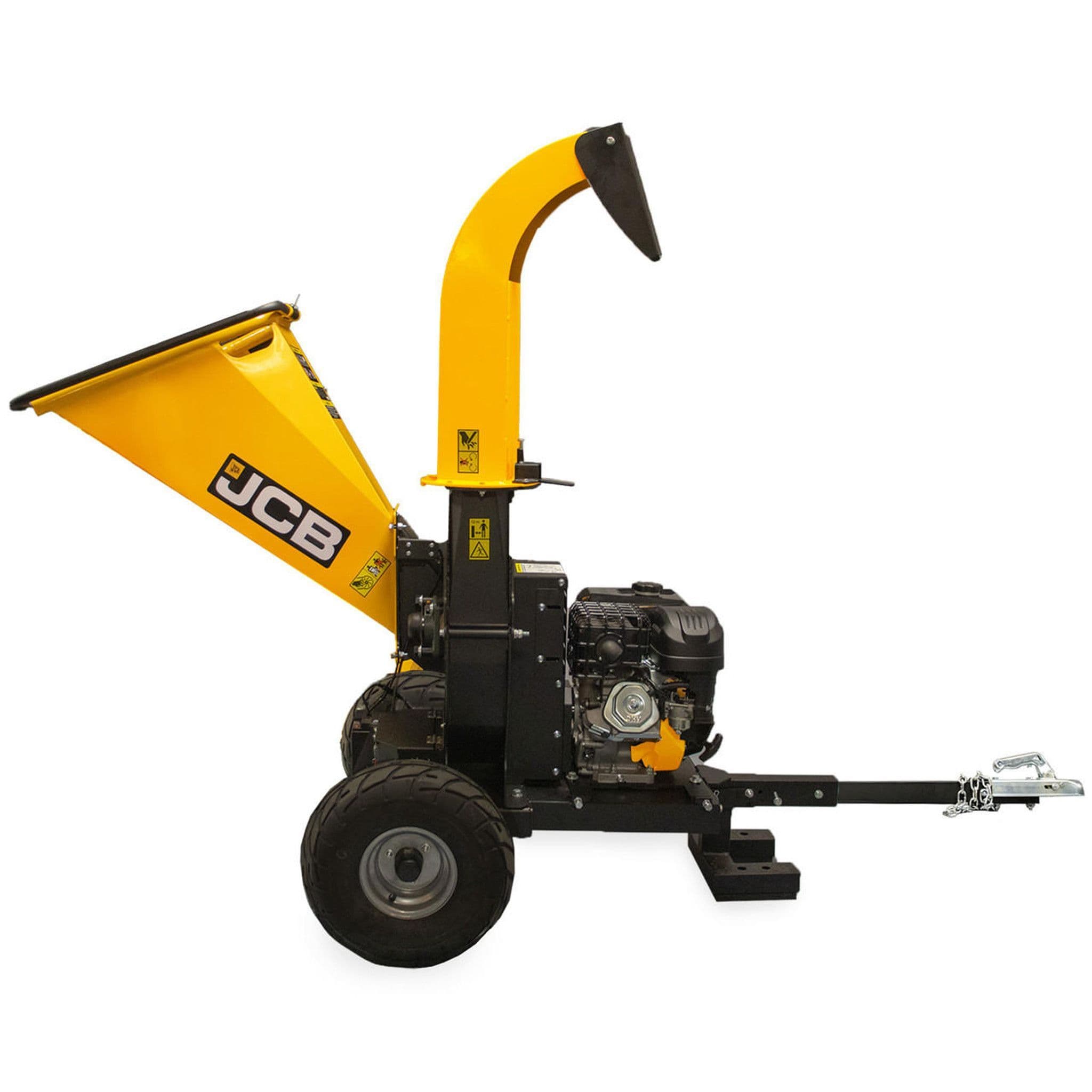 JCB 120mm / 4 72 Heavy-Duty Petrol Wood Chipper 457cc 15hp 4-Stroke ...