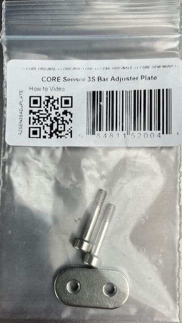 Core Sensor 3S Bar Adjuster Plate