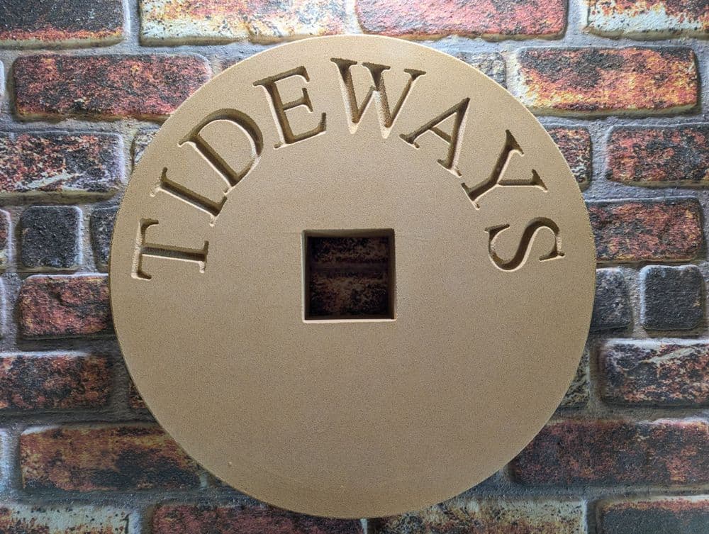 460mm Diameter Engraved Millstone