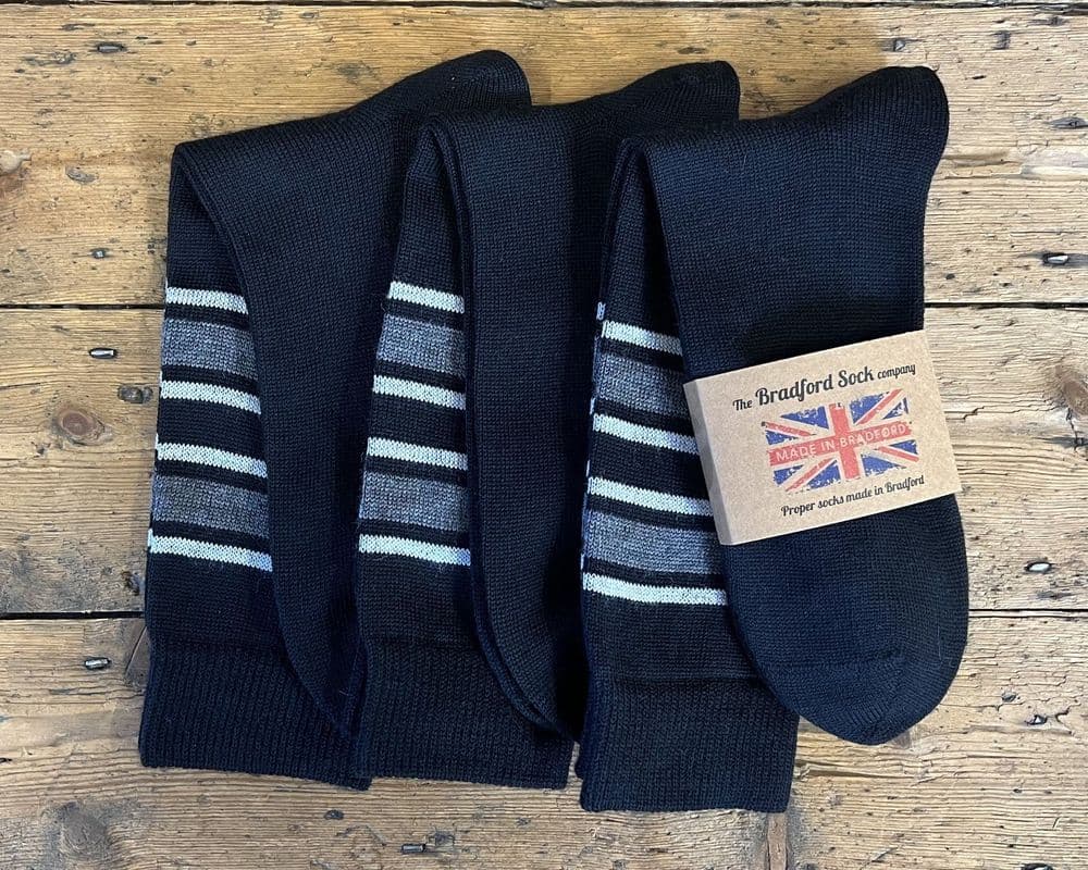 Blue Mens | Mens Wool Socks | Quality Socks | Yorkshire Socks | Black ...