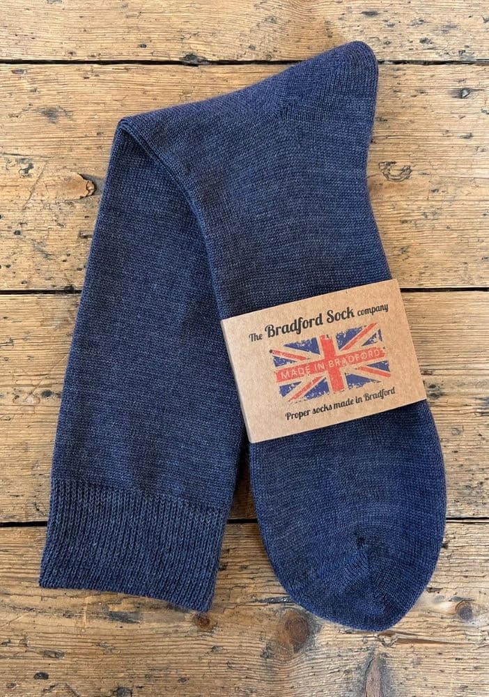 Blue Mens | Mens Wool Socks | Quality Socks | Yorkshire Socks | Black ...