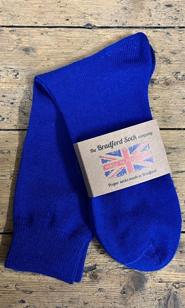 Blue Mens | Mens Wool Socks | Quality Socks | Yorkshire Socks | Black ...