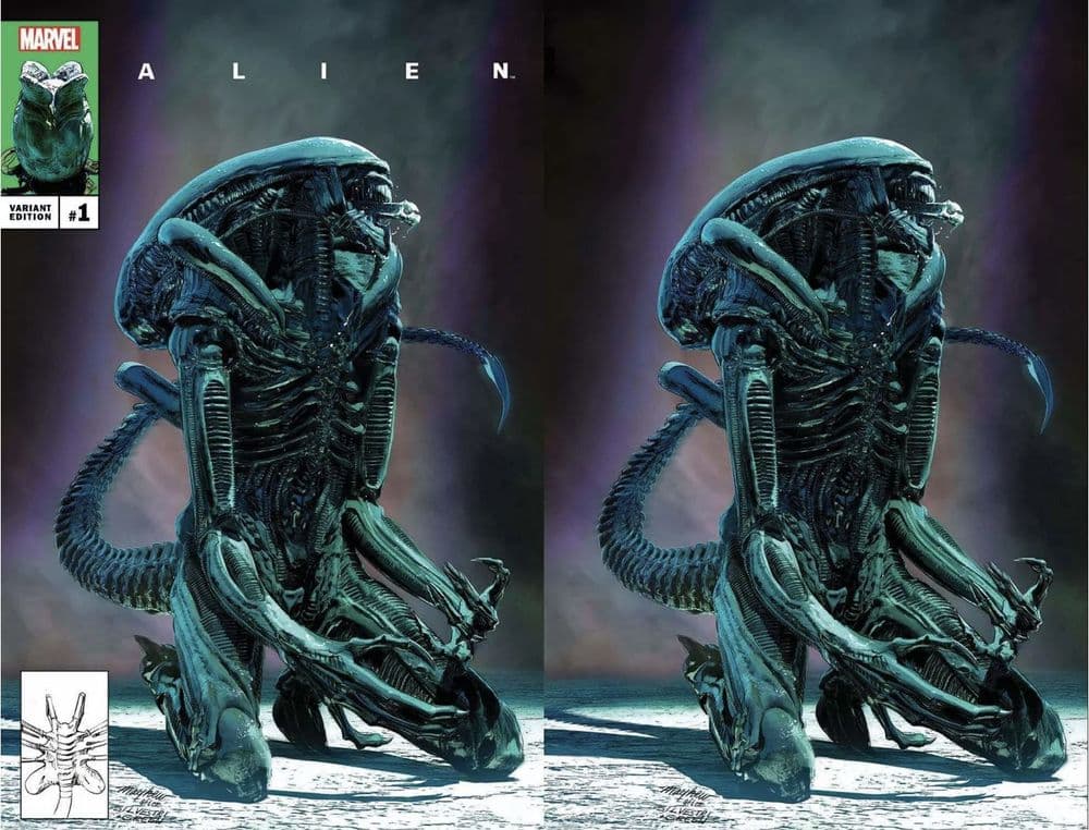 Alien 1 Mike Mayhew Trade Dress & Virgin Variant Set