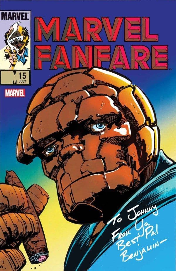 Marvel Fanfare 15 Facsimile Edition 2025