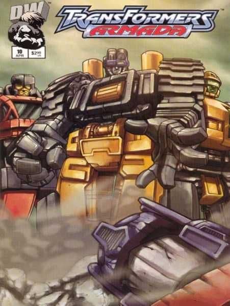 Transformers Armada 10 Dreamwave Comics