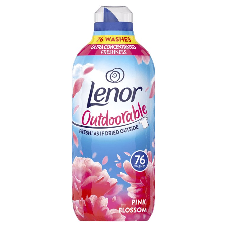 Lenor Outdoor Fabric Conditioner 76 Wash - Pink Blossom