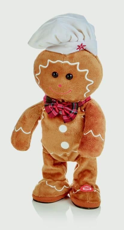 Premier Singing Gingerbread Man - 30cm