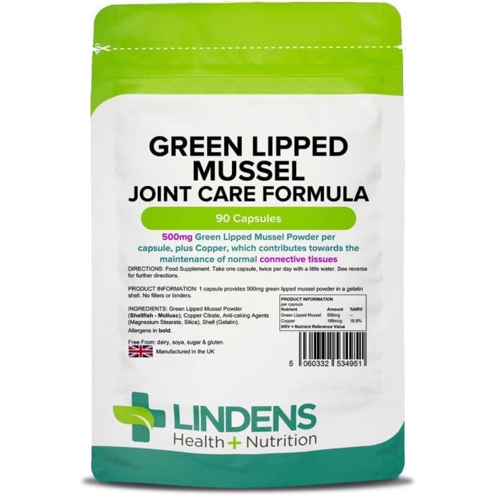Green Lipped Mussel 500mg Capsules