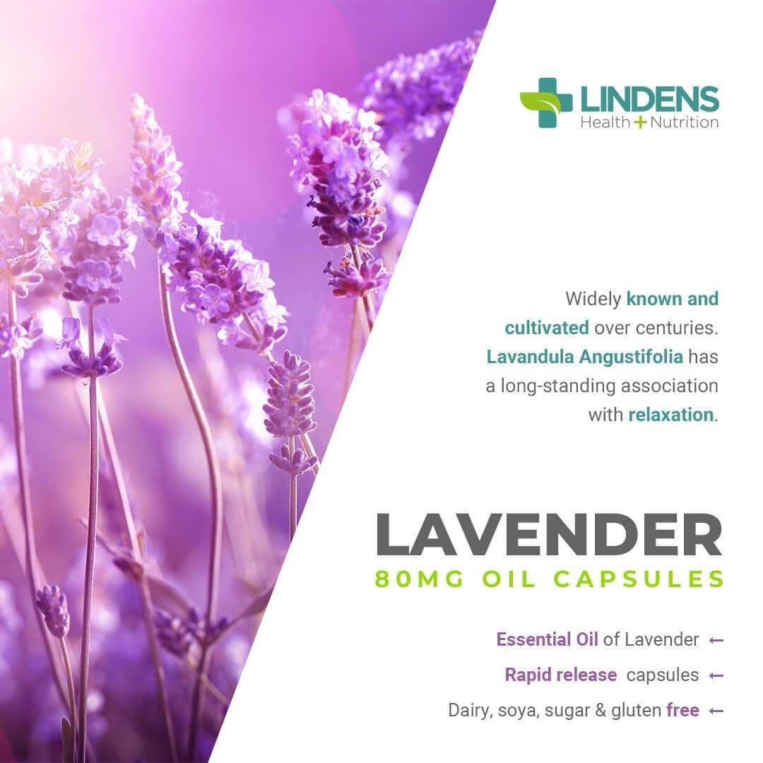 Lavender Essential Oil 80mg x 90 Capsules