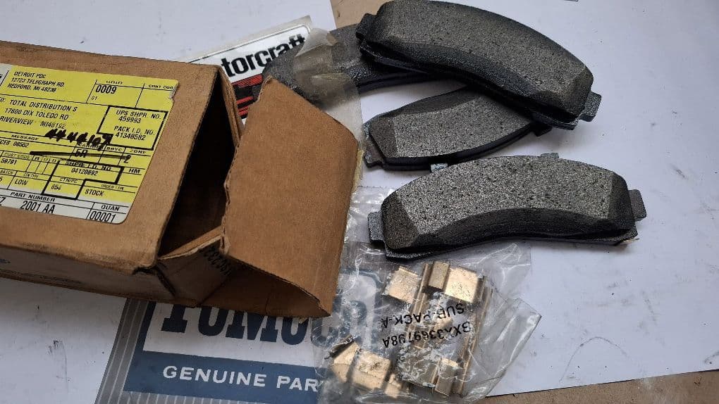 Full Set New Genuine Front Brake Pads Mk1 Ranger/Explorer 4444107