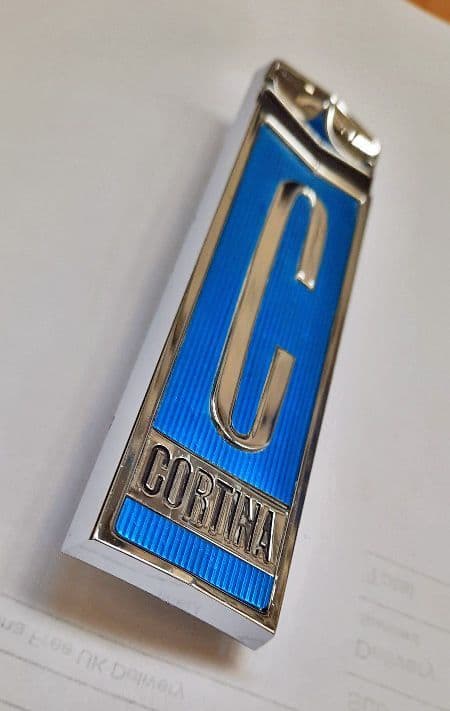 New Genuine Front Grille Badge Mk2 Cortina Series 2