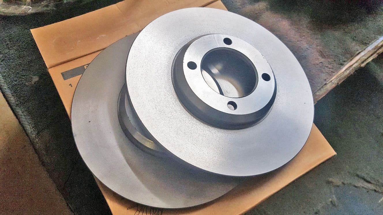 Pair New Front Brake Discs Mk1 Lotus Cortina/Consul Classic