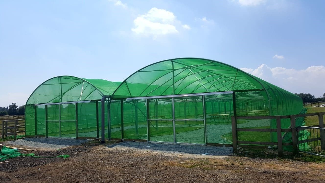 10 X 10 Netted Polytunnel