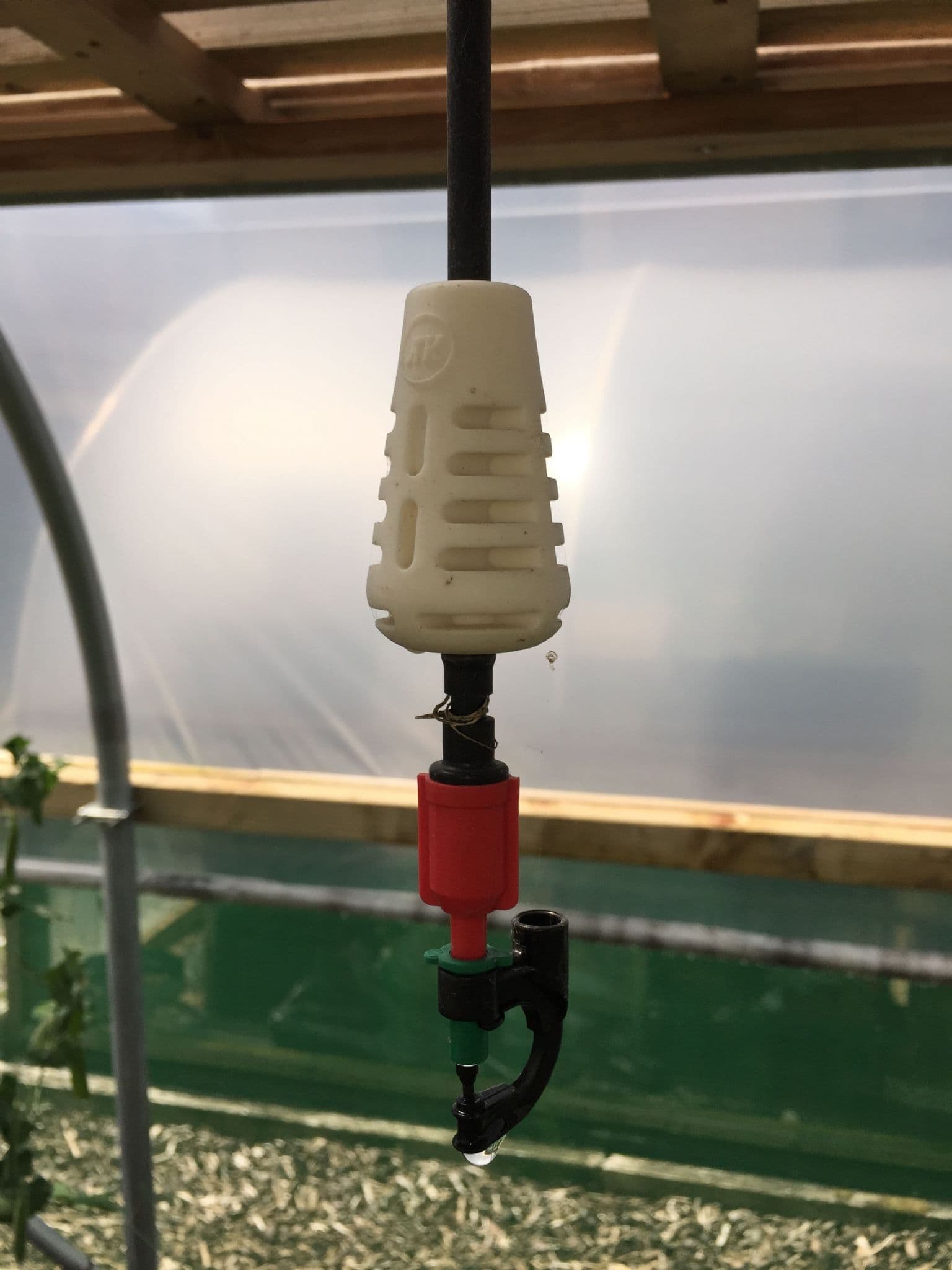 Commercial Irrigation for 18 Wide Polytunnels