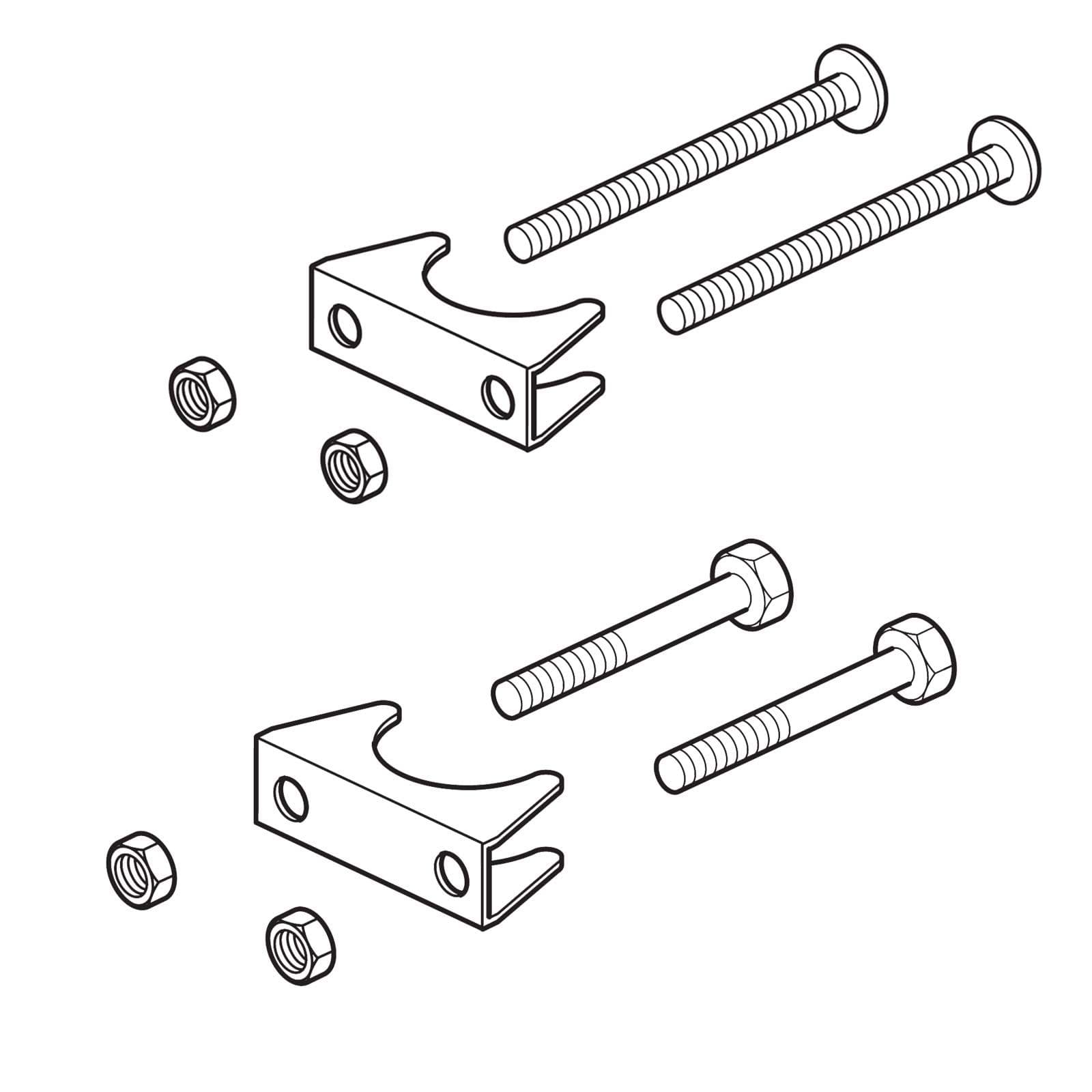 Polytunnel Base & Side Rail Fittings
