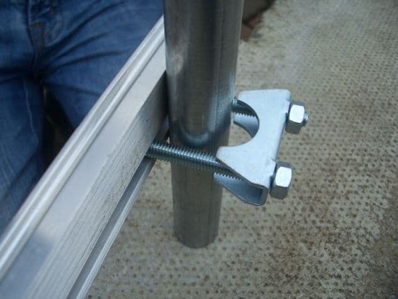 Polytunnel Base & Side Rail Fittings