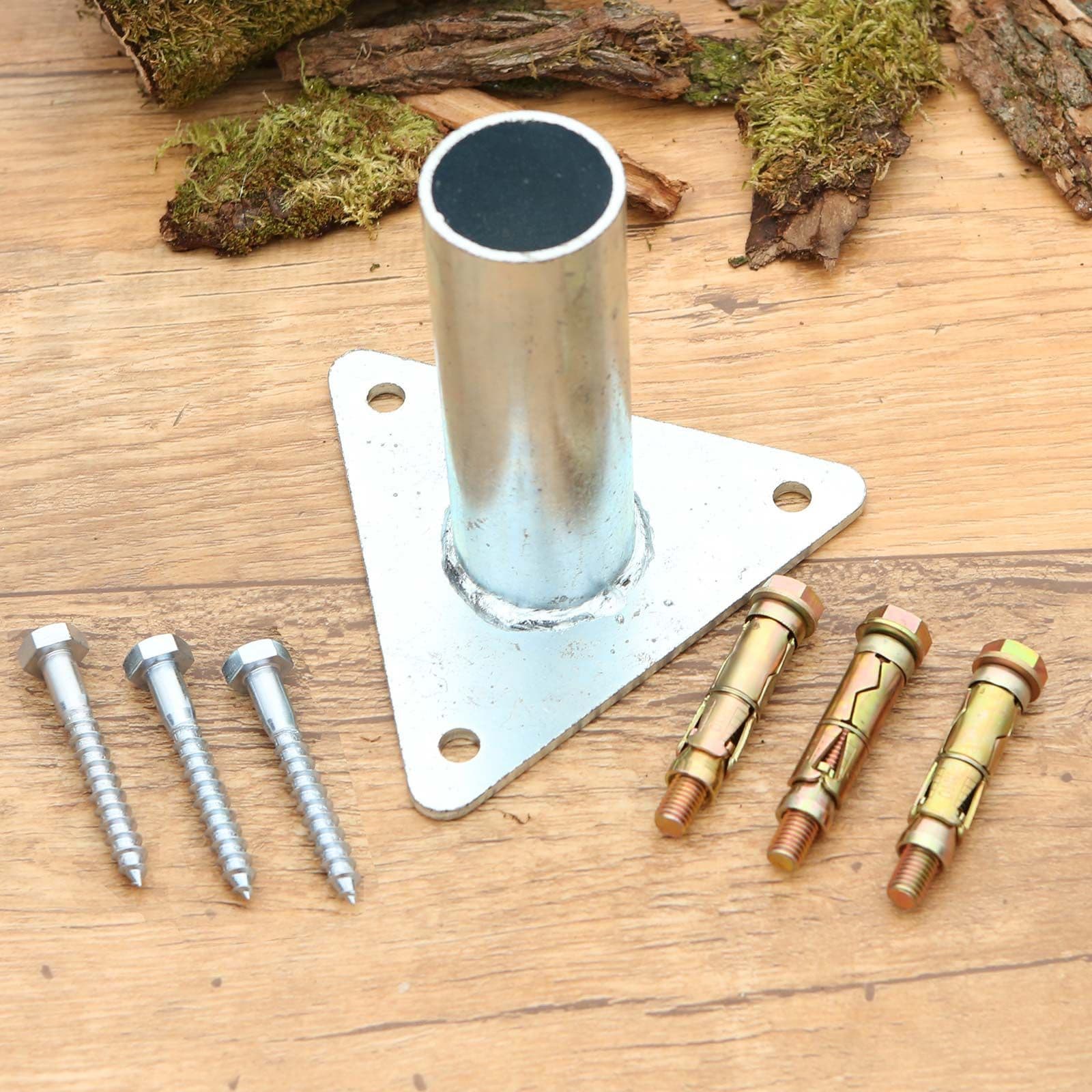 Polytunnel Foundation Tubes for Soil