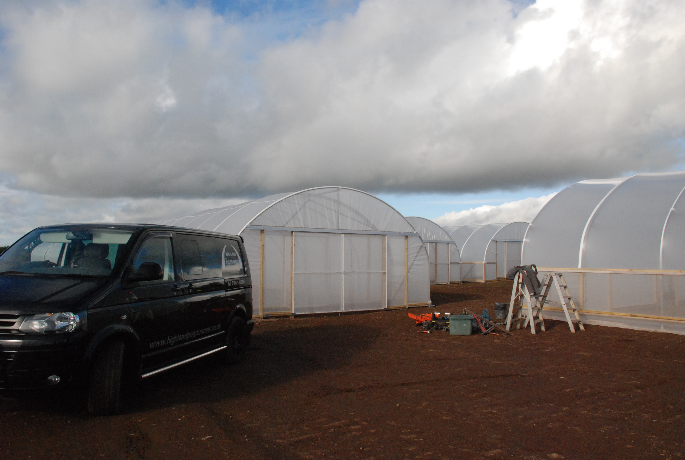 Highland Polytunnels based in Scotland UK. Call 01667 454875
