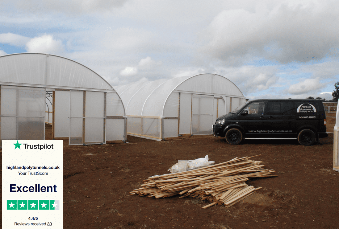 Highland Polytunnels based in Scotland UK. Call 01667 454875