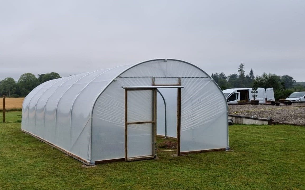 Heavy Duty Polytunnels - Highland Super Strength polytunnels