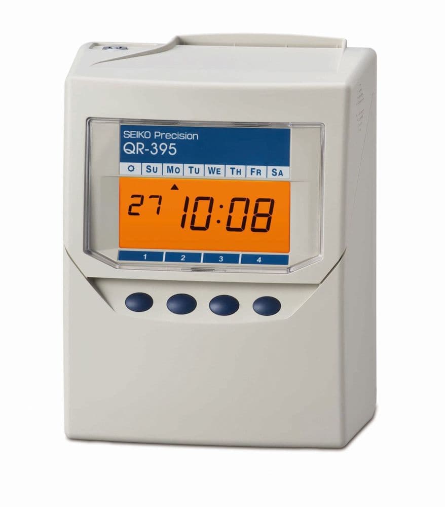 SEIKO QR-395 time recorder / clocking in machine