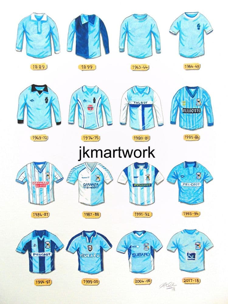 Coventry shirts Print