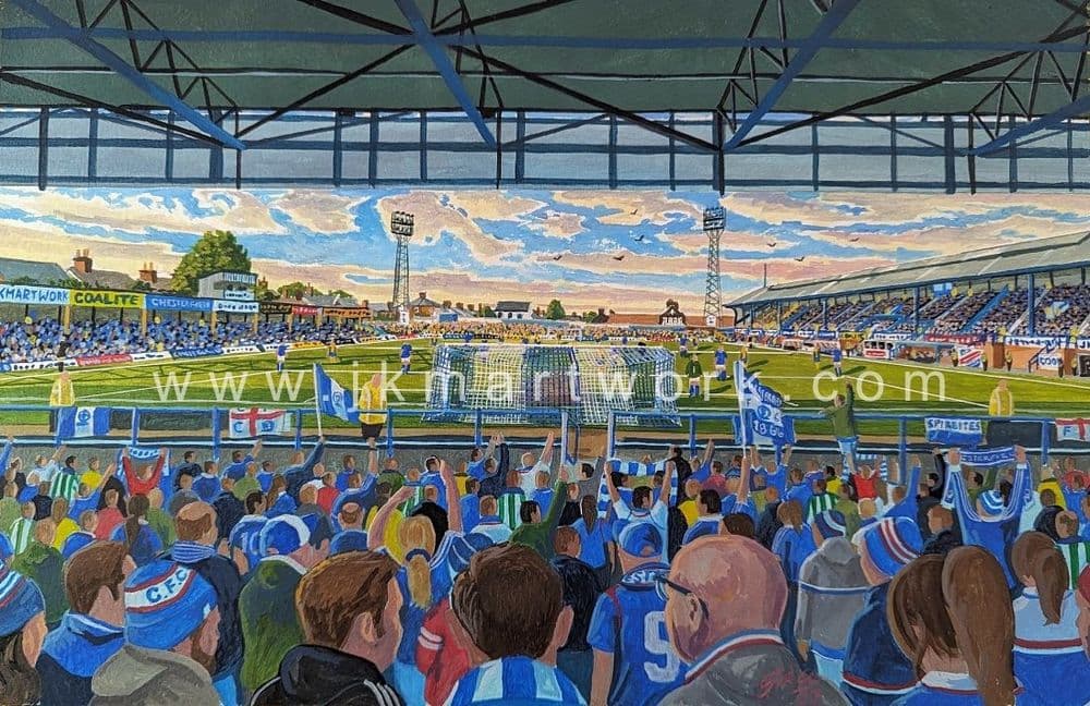 Hand Painted original of saltergate NEW