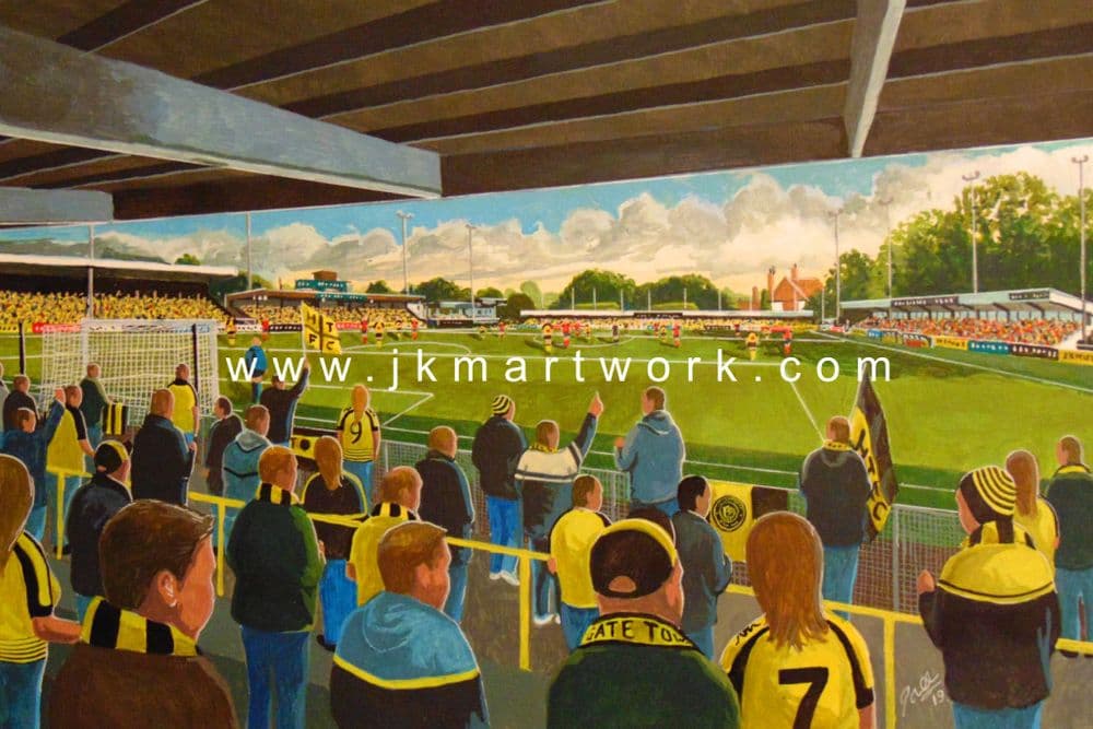 Hand Painted original of wetherby road