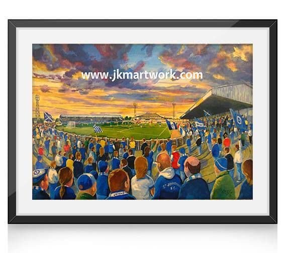 muirton park on matchday 1