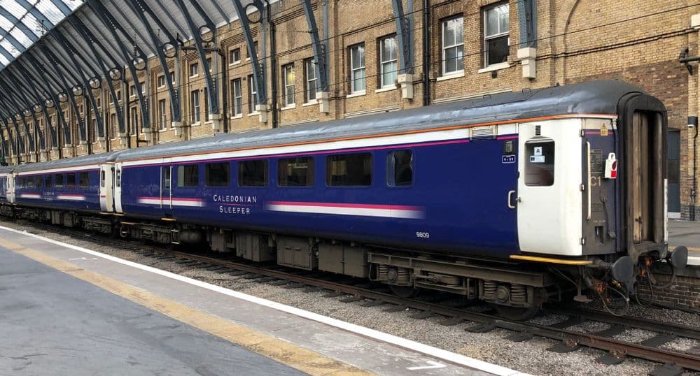 Mark 2 Caledonian Sleeper Coaches