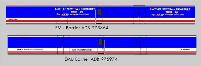 Mk1 Network SouthEast EMU Barriers
