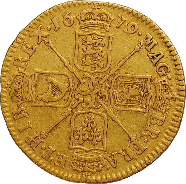 1679 Charles II Gold Guinea