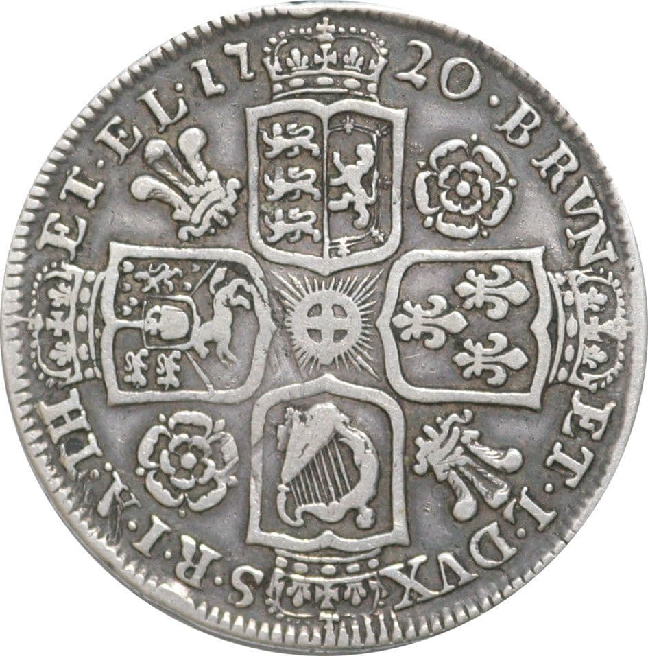 1720 George I Halfcrown