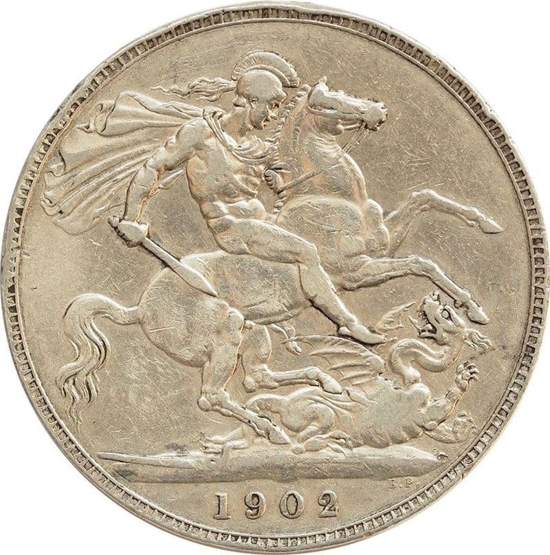 1902 Edward VII Silver Crown