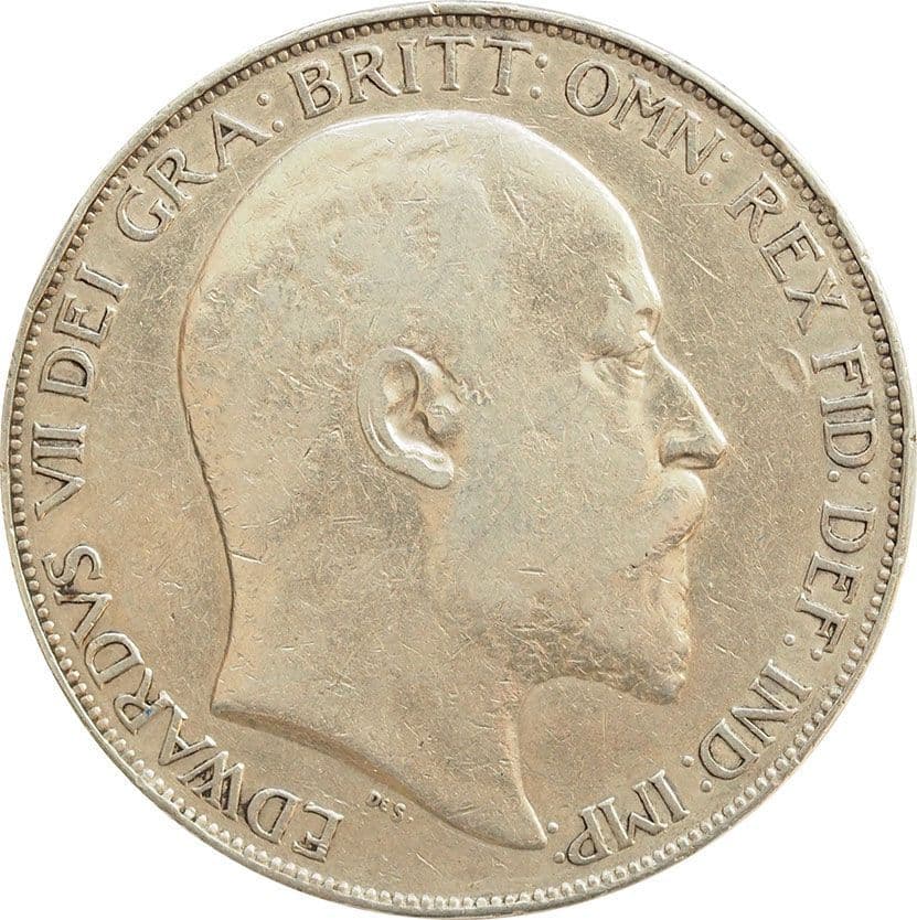 1902 Edward VII Silver Crown