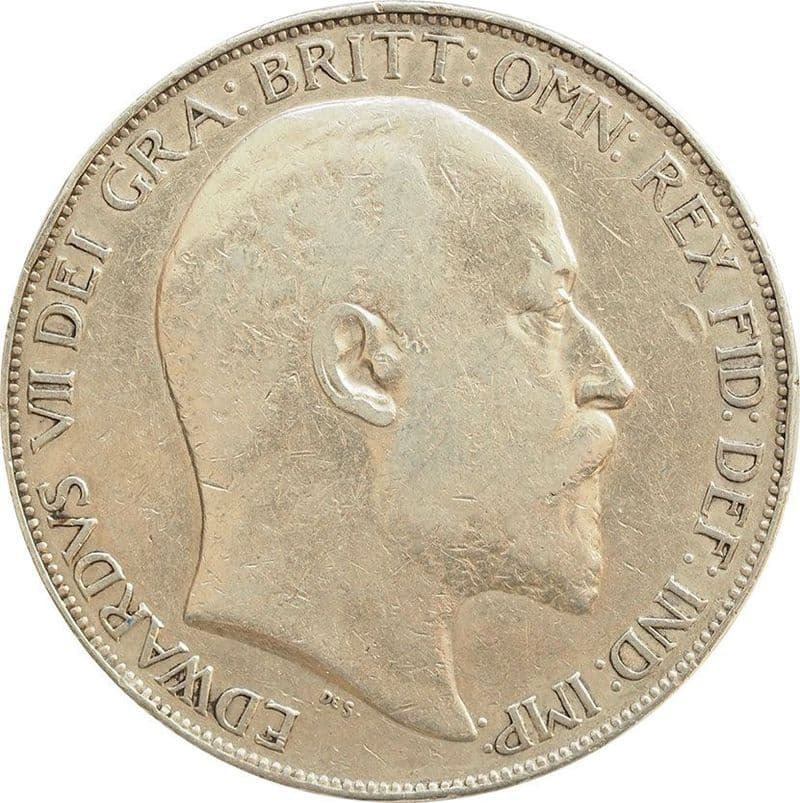 1902 Edward VII Silver Crown