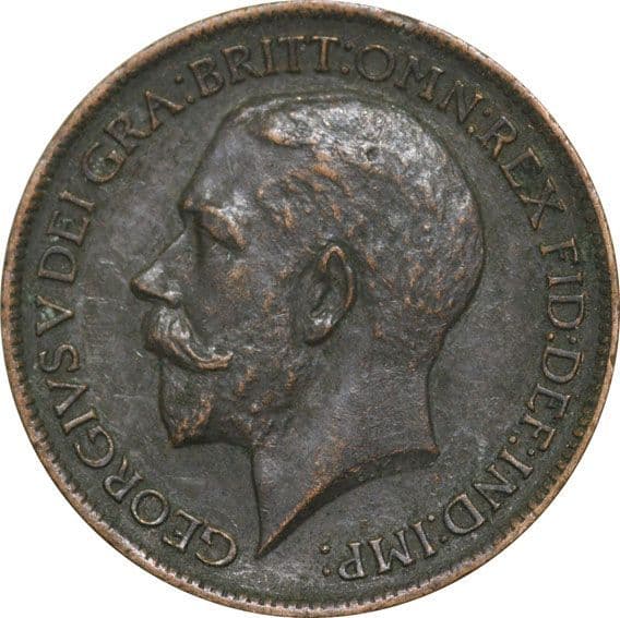 1912 George V Farthing