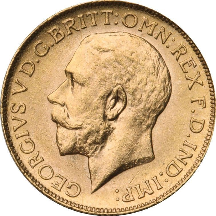 1919 George V Gold Sovereign