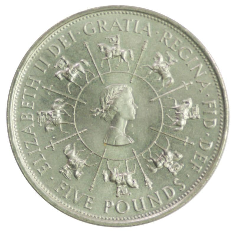 1953-1993 QUEEN ELIZABETH II 40TH ANNIVERSARY OF CORONATION 5 FIVE ...