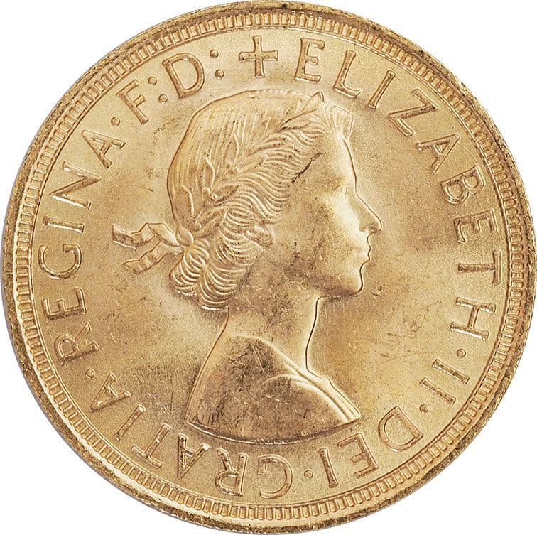 1957-2002 2 Coin Sovereign Set