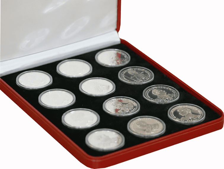 1993 Kings and Queens Silver Crown Coin Collection