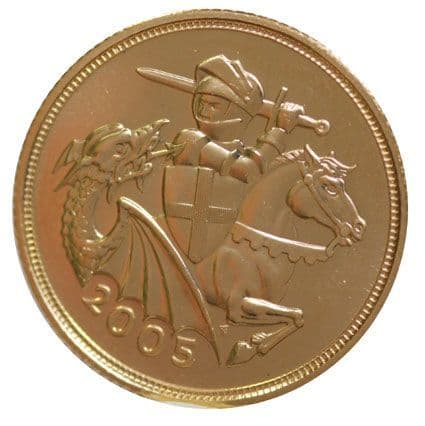 2005 Gold Bullion Sovereign