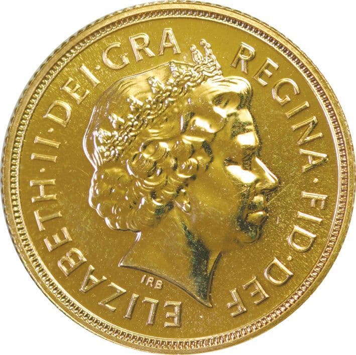 2008 British Gold Sovereign