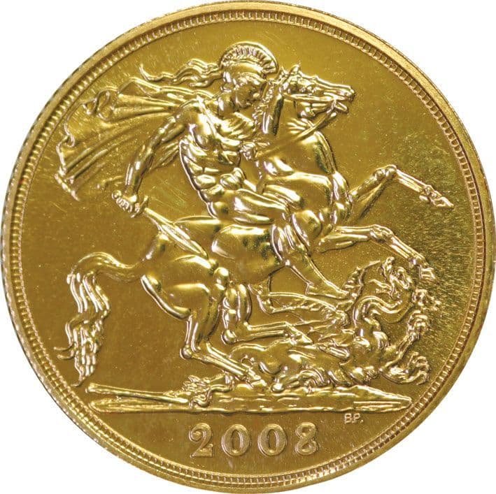 2008 British Gold Sovereign