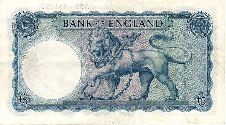 Blue Britannia Five Pound