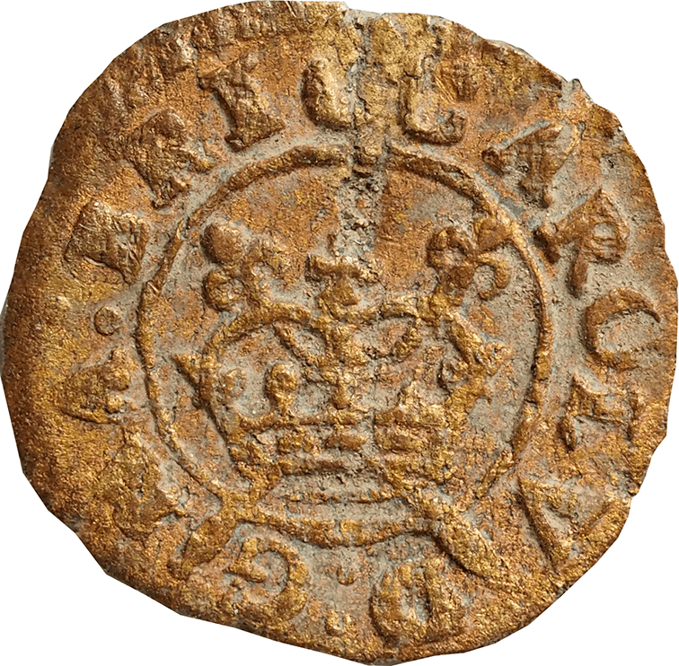 Charles I Rose Farthing 1660-1685