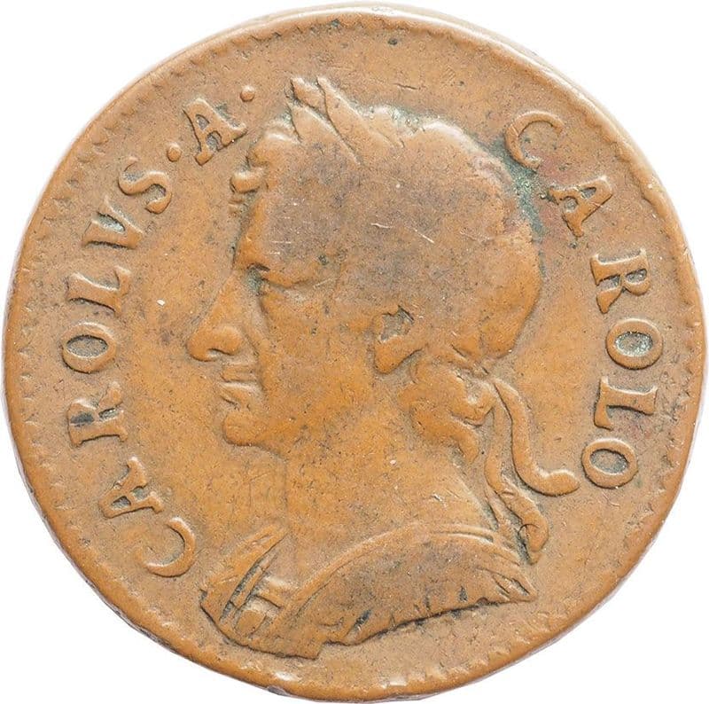 Charles II Copper Farthing 1672-1679