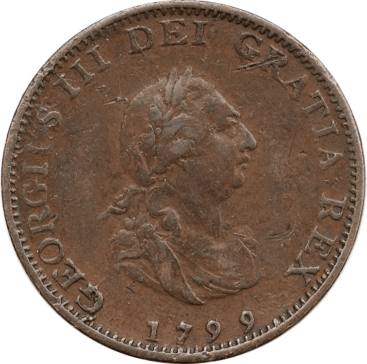George III 1799 Farthing