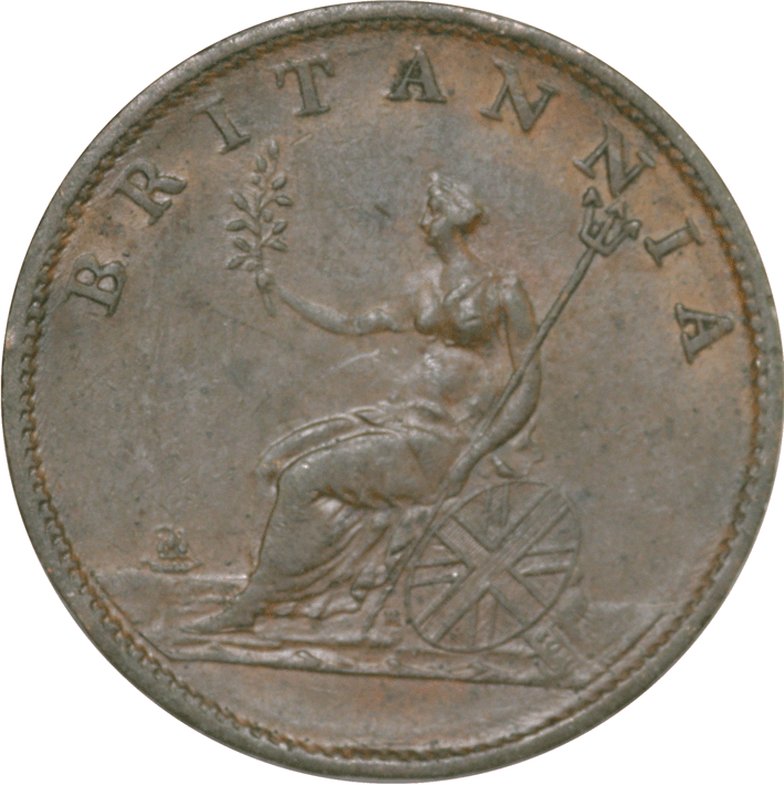 George III 1806/07 Halfpenny